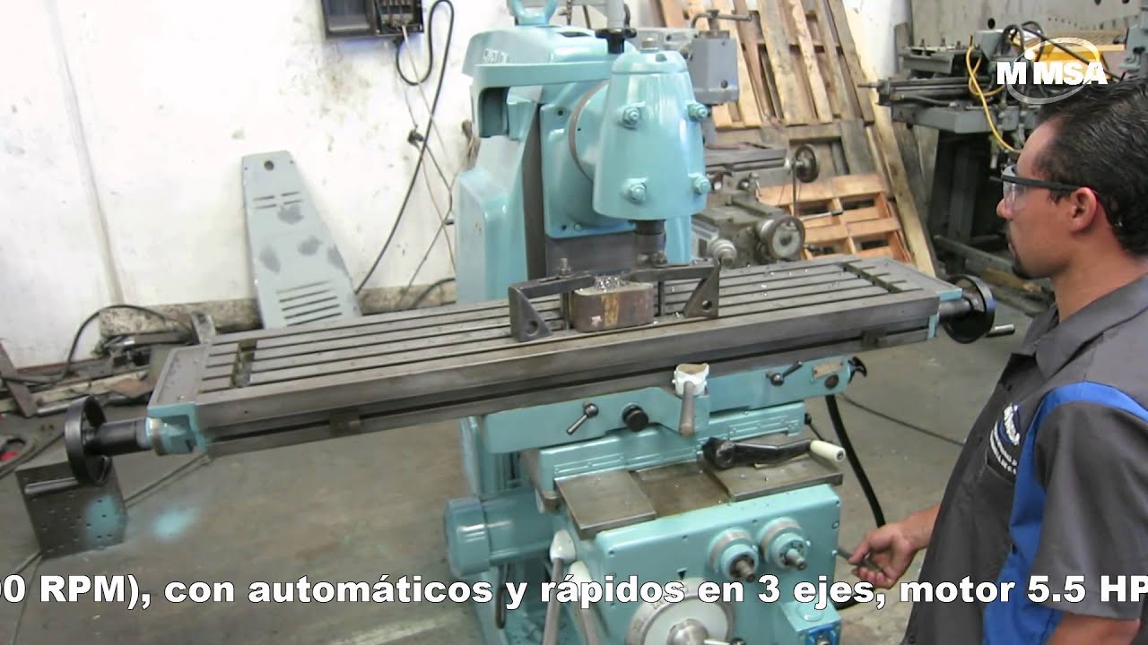 fru-076 Fresadora Universal SIMPLON - YouTube