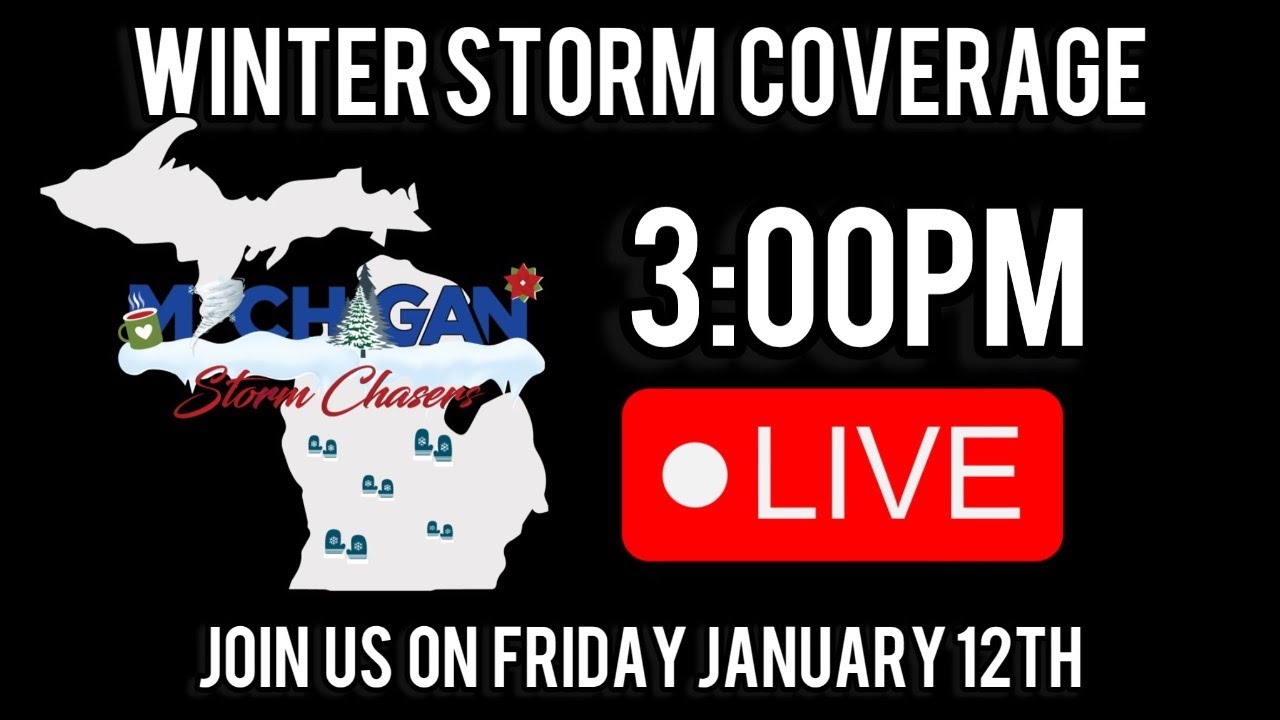 January 12, 2024 Winter Storm Coverage - YouTube