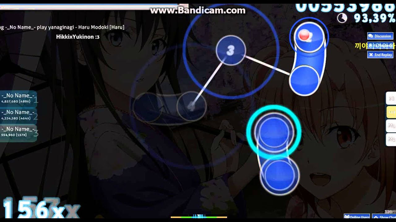 Osu!Std Yanaginagi - Haru Modoki [Haru] By -_No Name_- - YouTube