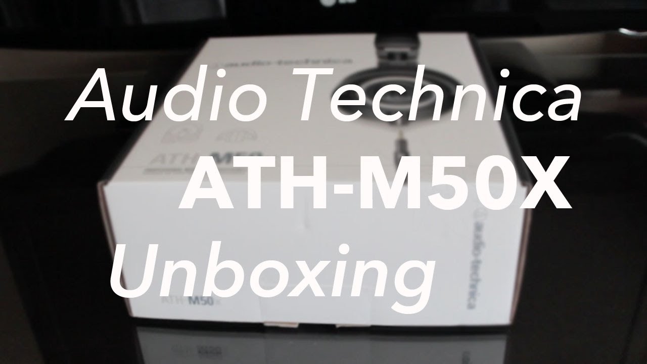 Audio Technica ATH-M50X Unboxing + First Look! - YouTube
