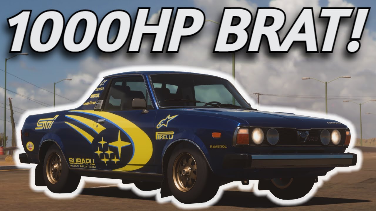 THE FORGOTTEN SUBARU! | Forza Horizon 5 Subaru Brat GL | Build and ...