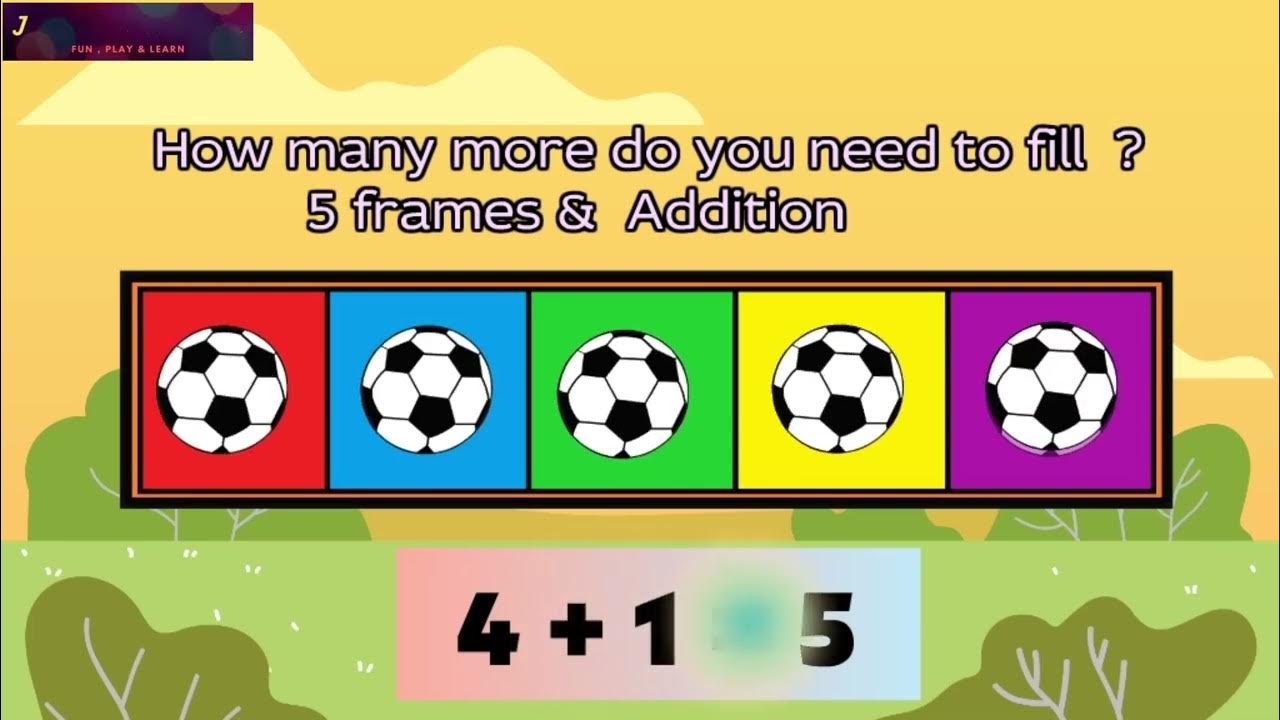 Preschool Math's concept-Five frames activity |counting , addition ...