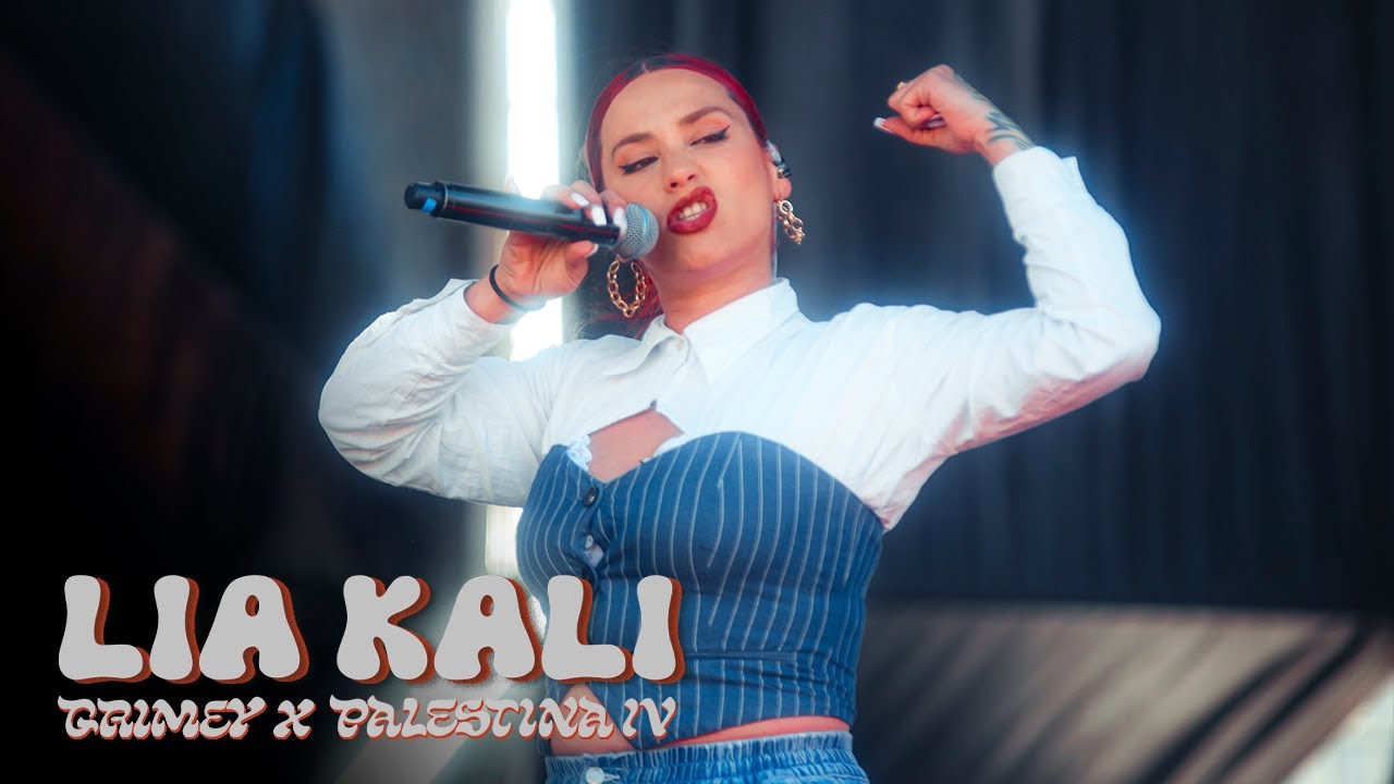 LIA KALI - GRIMEY x PALESTINA IV - FESTIVAL 2023 - YouTube