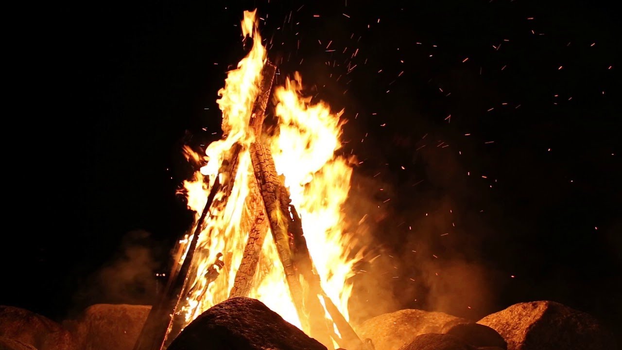 Fireplace FullHD ( 1 Hour )-Relaxing Fire Burning Video & Crackling ...