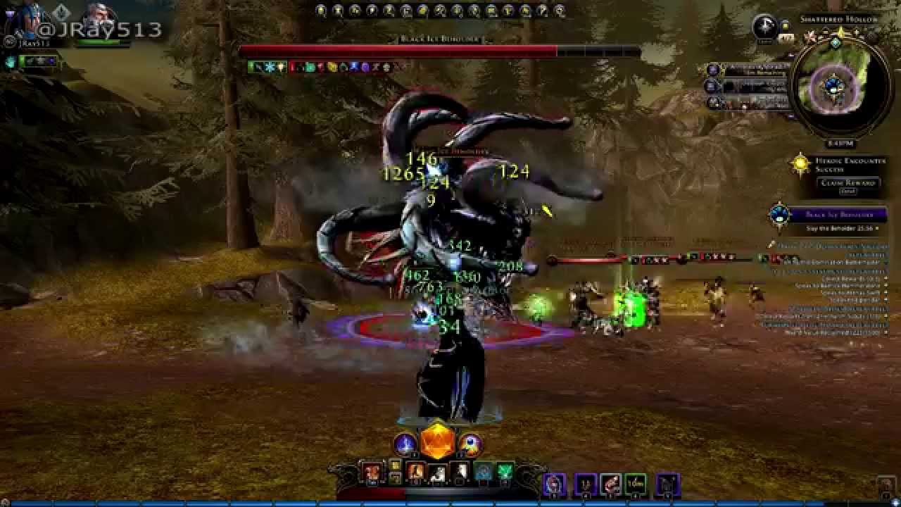 D&D Neverwinter - Heroic Encounters "Black Ice Beholder" - YouTube