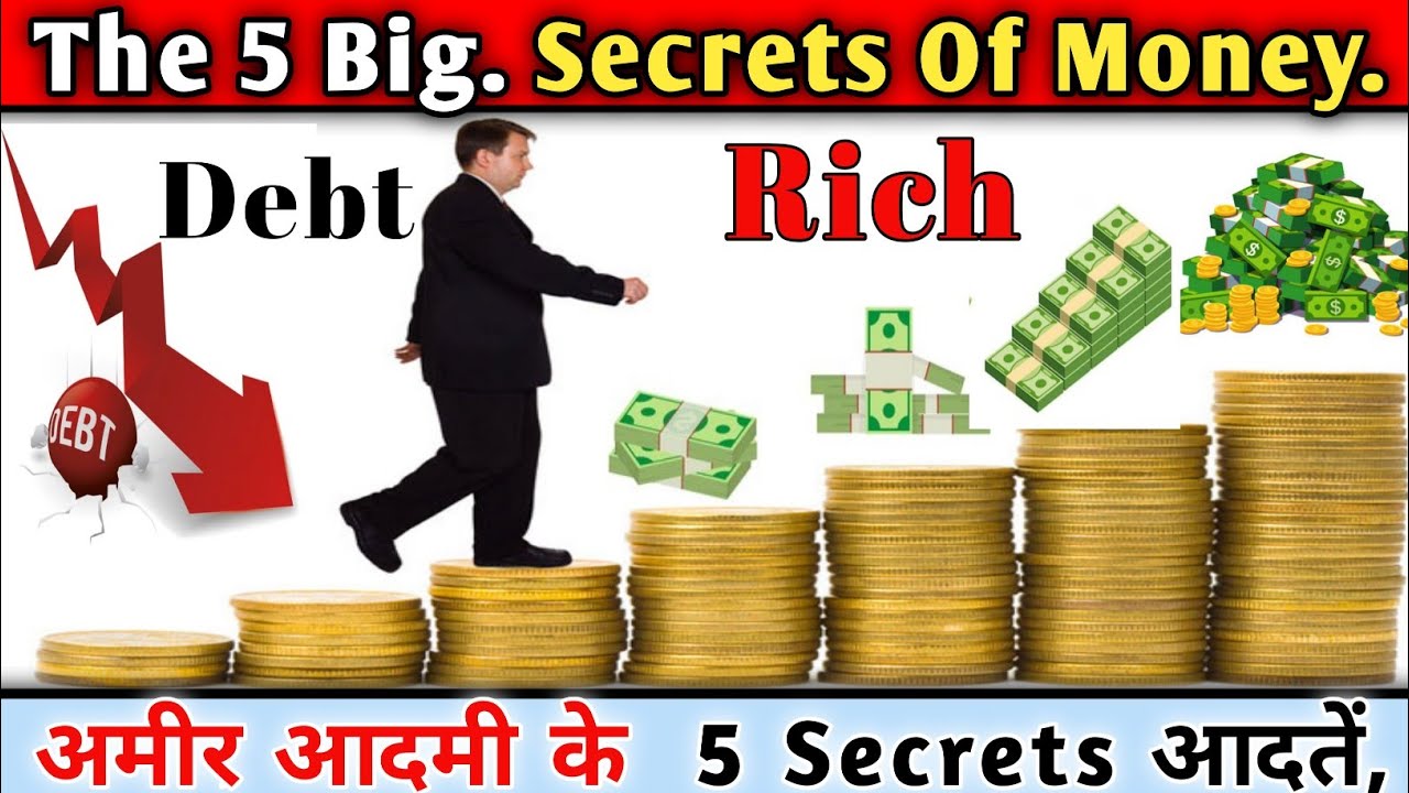 The 5 Big Secrets Of Wealthy People 😂 5 Habits For Rich Man🤣अमीर लोगो ...
