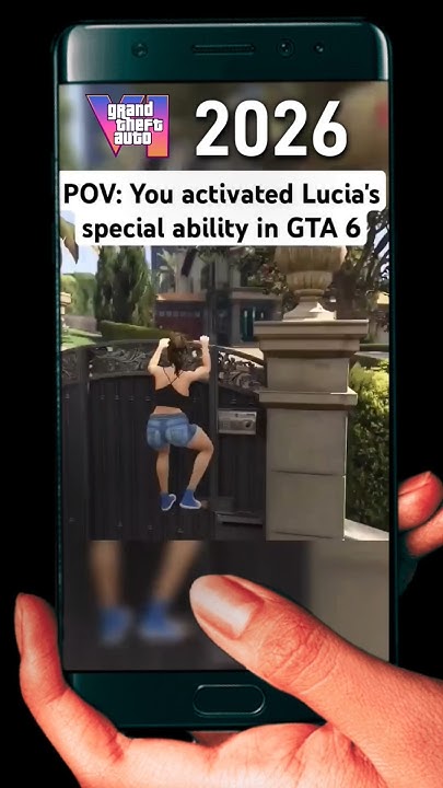 POV : You Activated Lucia Special Ability In GTA 6 2026 #gta6 #gaming - YouTube