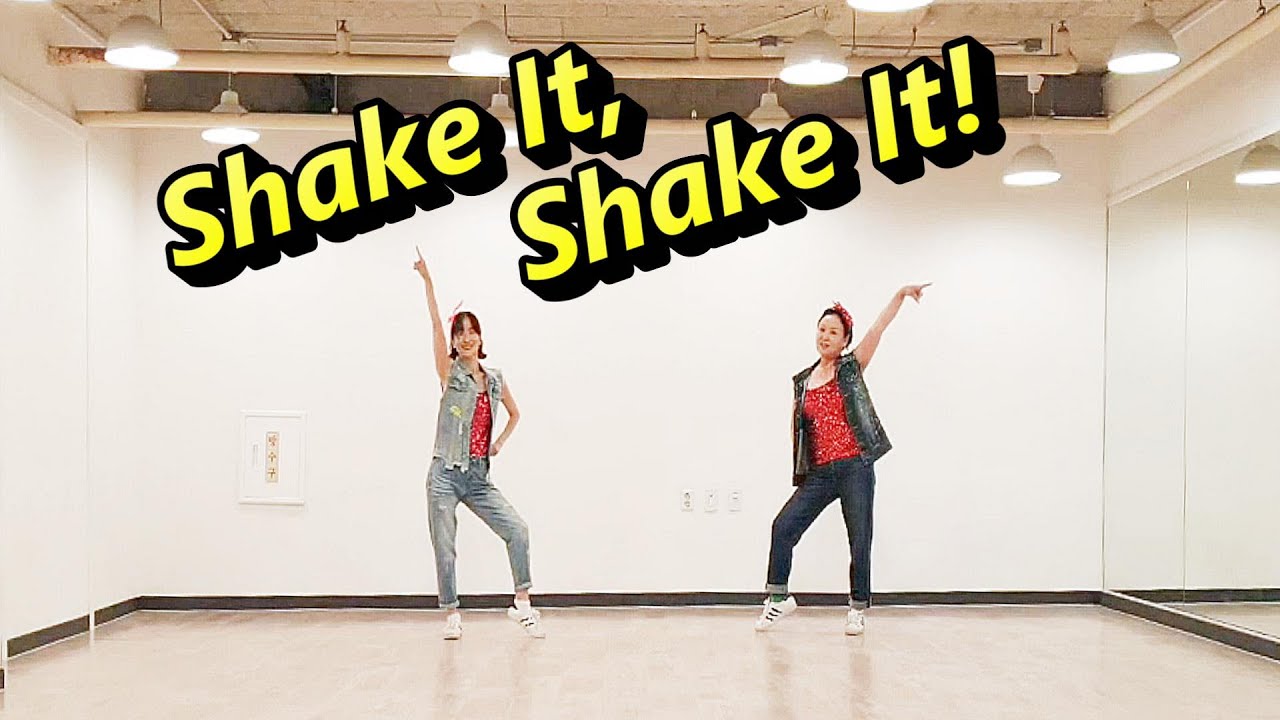 [초급] Shake It, Shake It! (by Michael Lynn) - Line Dance - YouTube