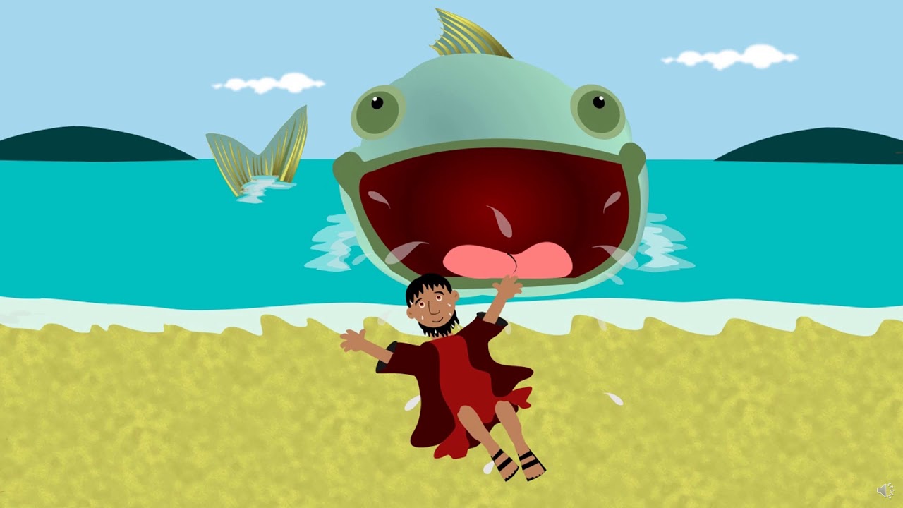 Jonah and the big fish - YouTube