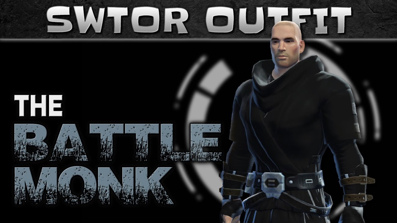 Vulkk's *cough* Legendary SWTOR "Battle Monk" Black Outfit 👘 - YouTube