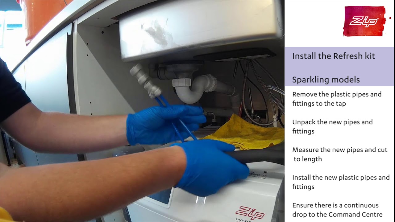 Guidance for installing G4 HydroTap Refresh Kits - YouTube