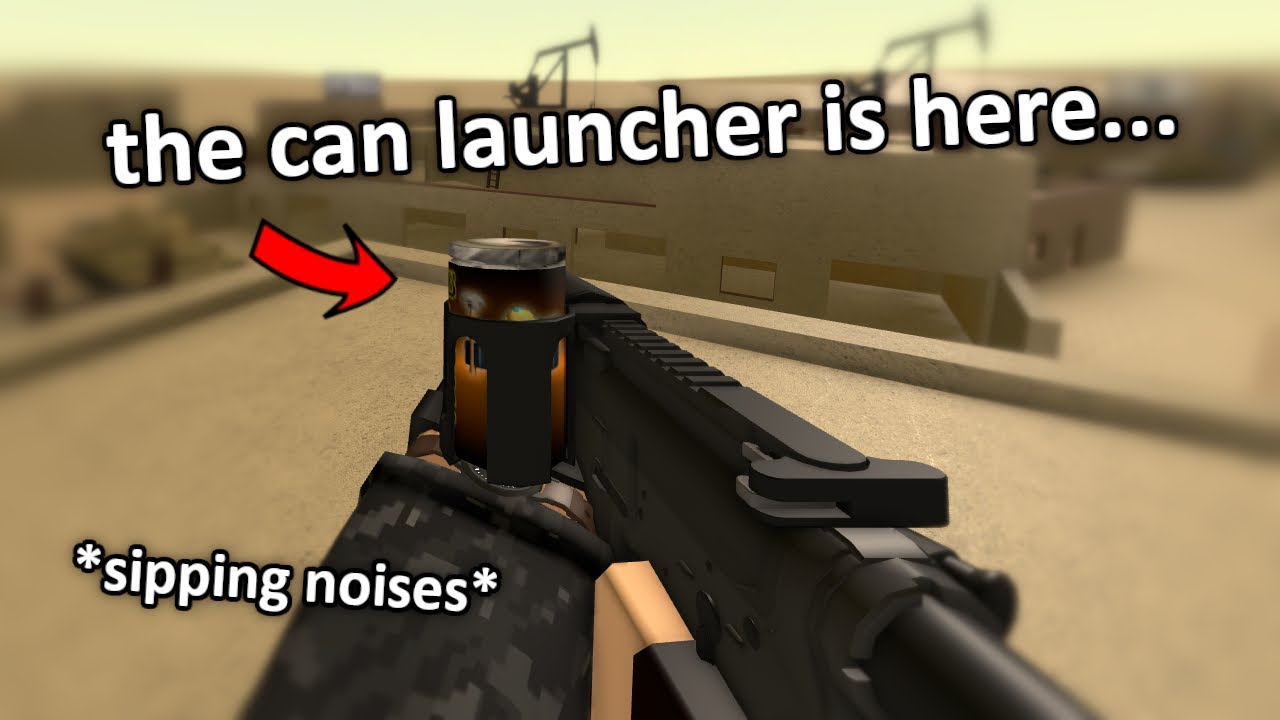 THE CAN LAUNCHER IS HERE!!! - YouTube