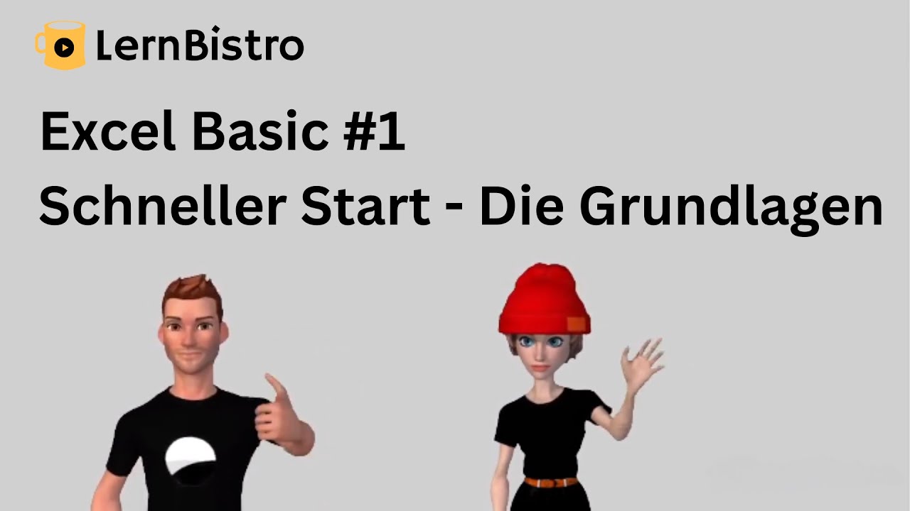 Excel Tutorial Basic #1: Schneller Start - Die Grundlagen - YouTube