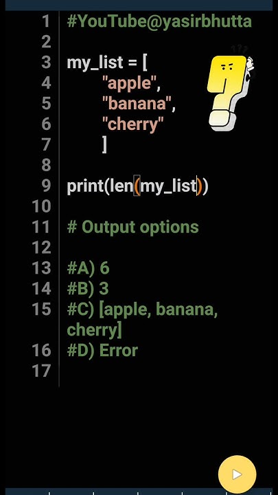 Python Quiz 26 List Quiz Can You Guess The Output Of This Python