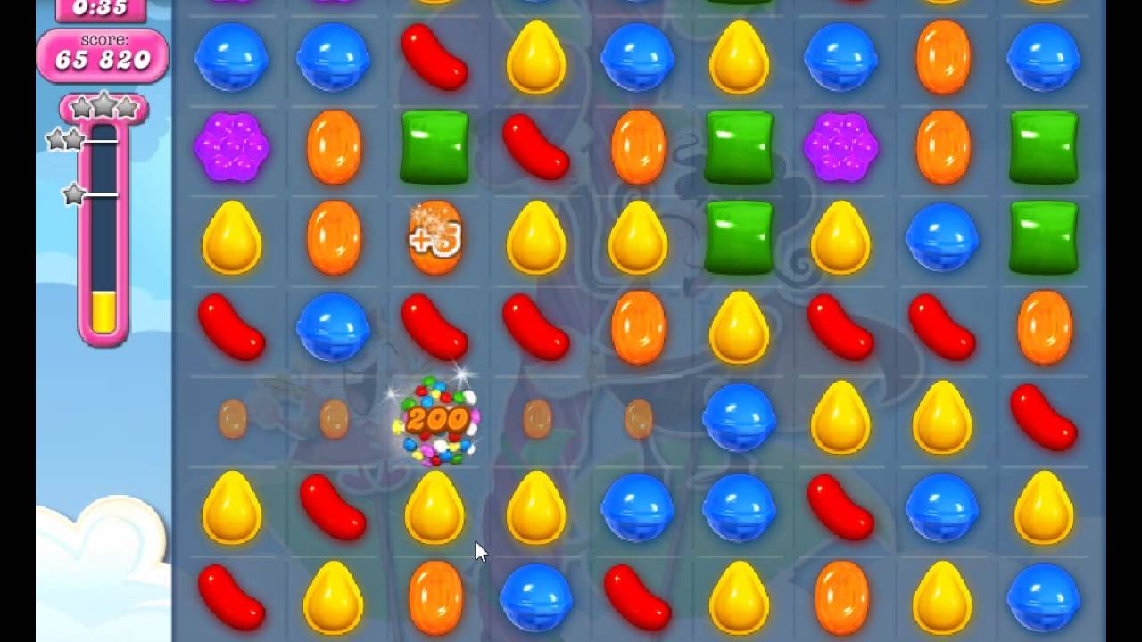 Candy Crush 1810 without booster - YouTube