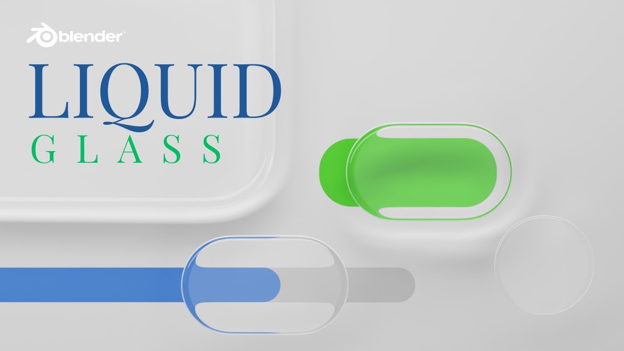 Create Stunning Liquid‑Glass Effects in Blender – Live Tutorial - YouTube