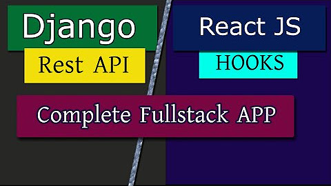 Django + React Full Stack Development - YouTube