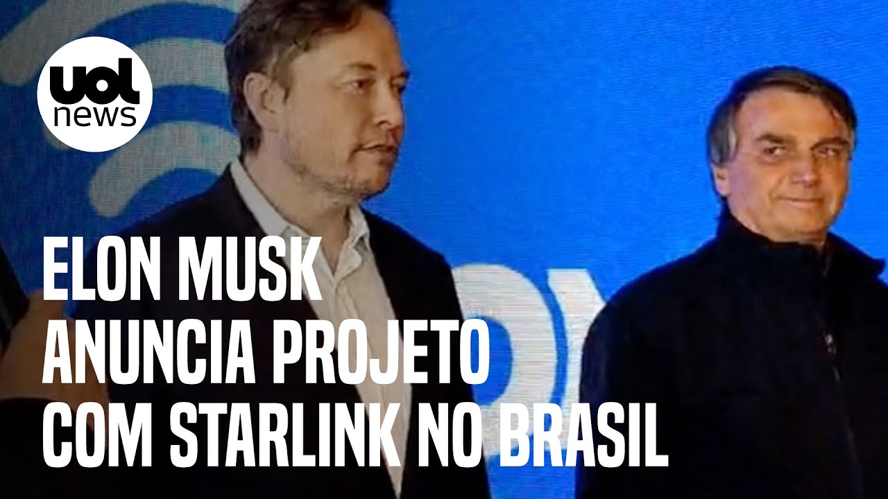 Elon Musk vem ao Brasil e anuncia Starlink para conectar 19 mil escolas ...