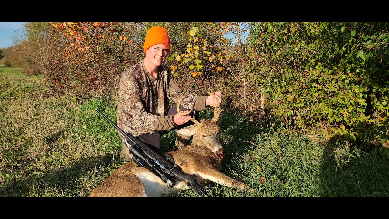 Killing My BIGGEST BUCK (7 Point) - YouTube