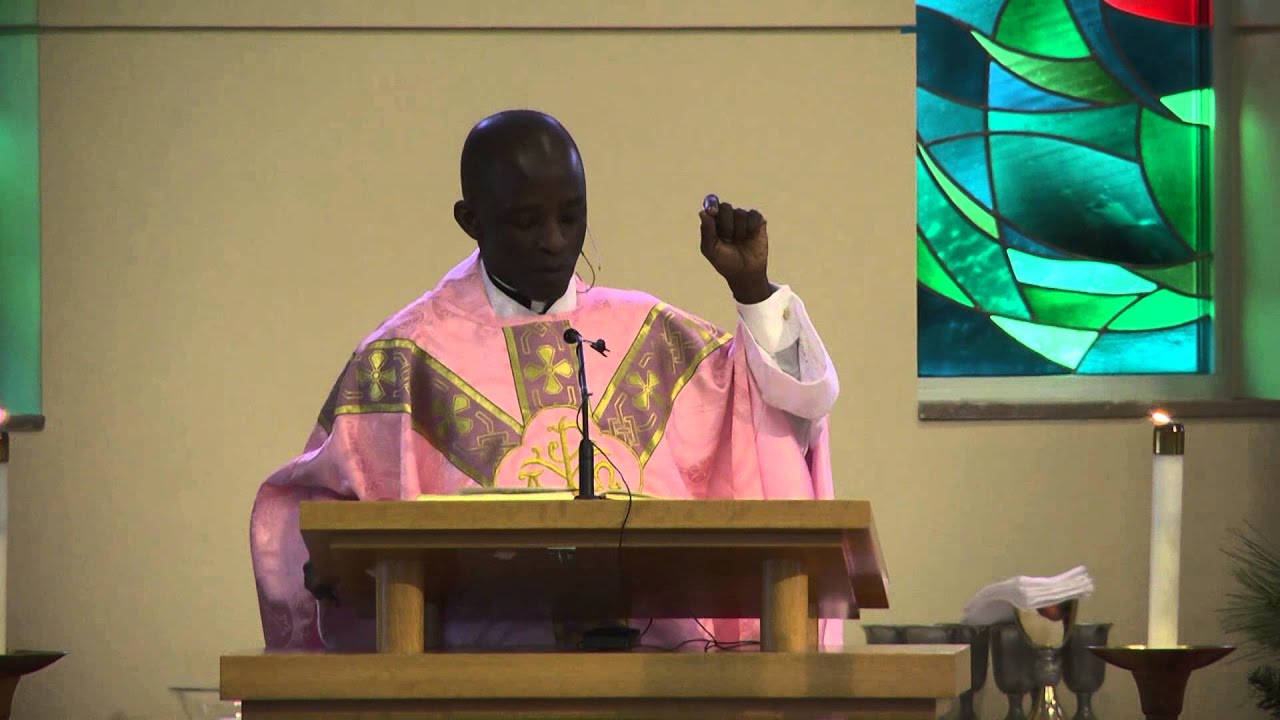Fr John Appiah December 14, 2014 11:45 a m Mass - YouTube