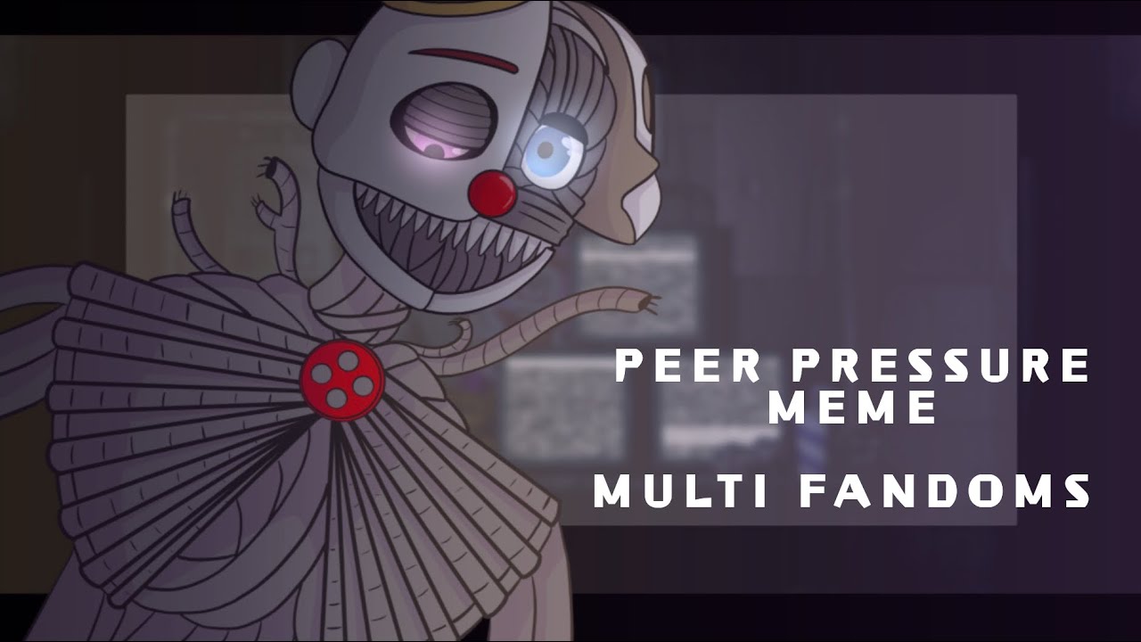 PEER PRESSURE meme animation // Ft. MULTI FANDOMS (FlipaClip) - YouTube