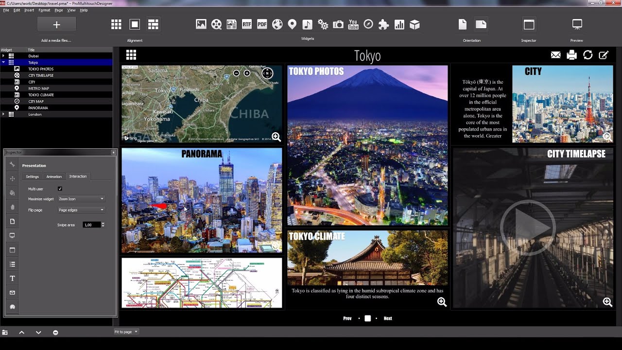 Widget interaction - Tutorial - YouTube