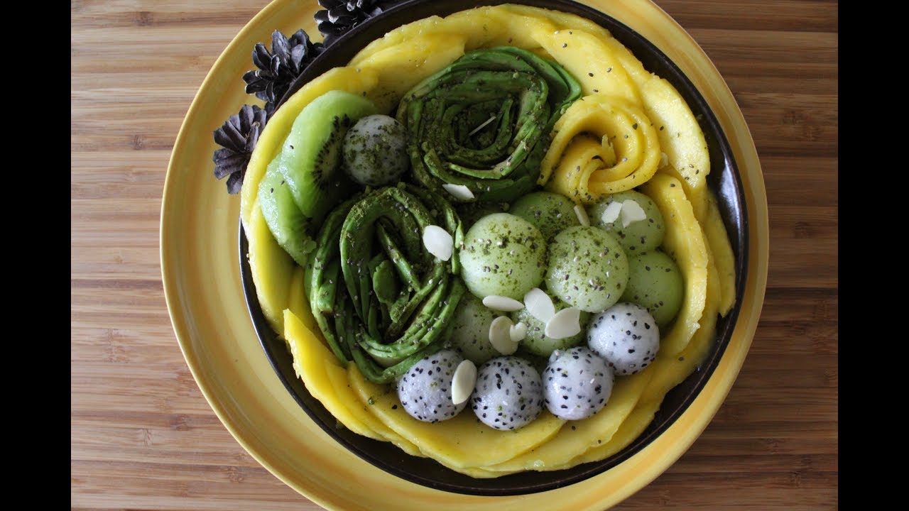 How to make an Insta-worthy fruit bowl - YouTube