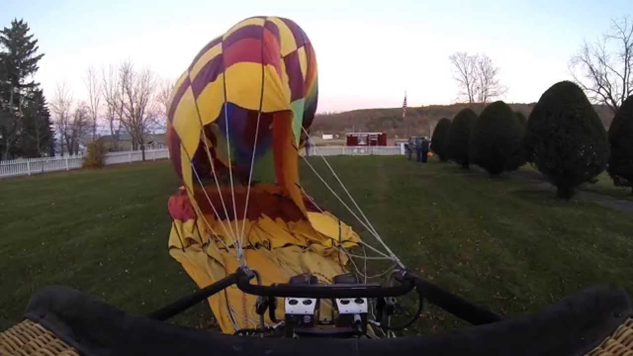 Fall Balloon Over Letchworth Park - YouTube