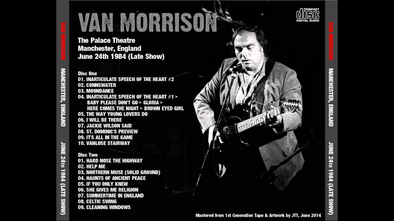 VAN MORRISON Live 1984 Connswater - YouTube