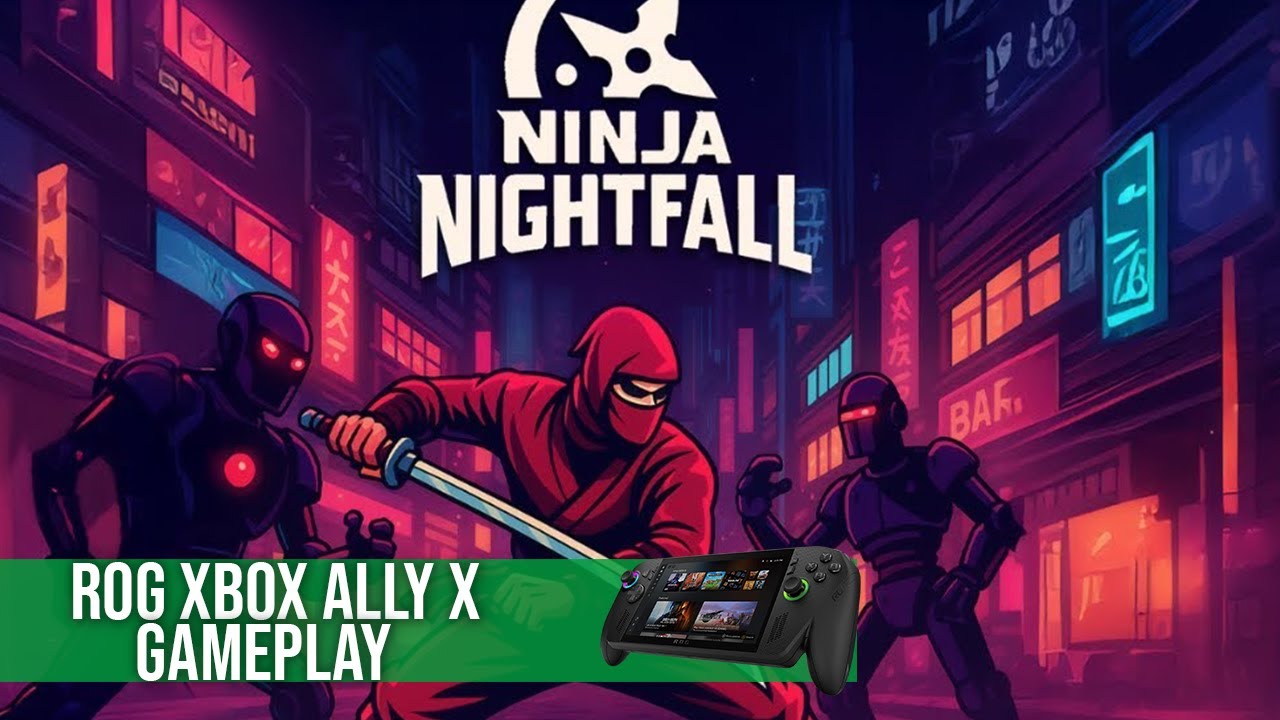 Ninja Nightfall (XPA Preview) - ROG Xbox Ally X Gameplay - YouTube