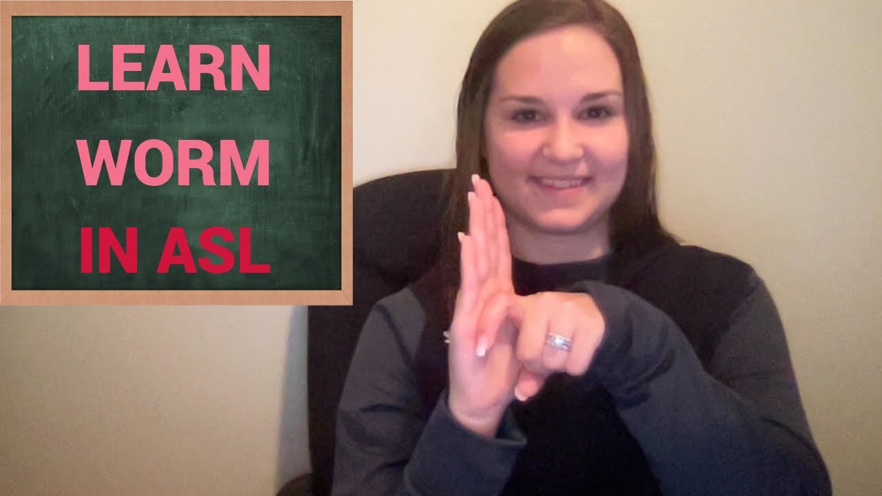 Worm in ASL | EASY Worm in ASL - YouTube
