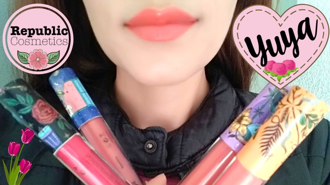 YUYA LABIAL GLOSS ¡TODOS LOS TONOS!. - YouTube