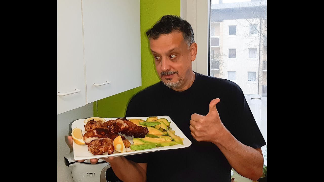 Pollo frito a lo Cubano con mi toque+arroz desgranado Acompáñenos - YouTube