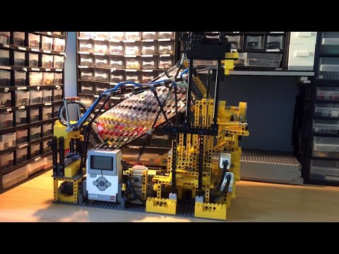 Lego ball Track (looping) - YouTube
