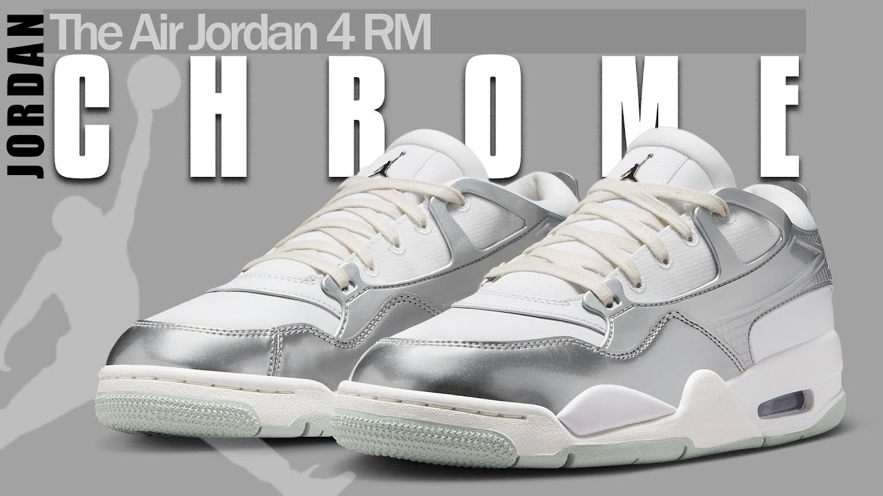 The Women's Air Jordan 4 RM "Chrome" 2025 Detailed Information ...