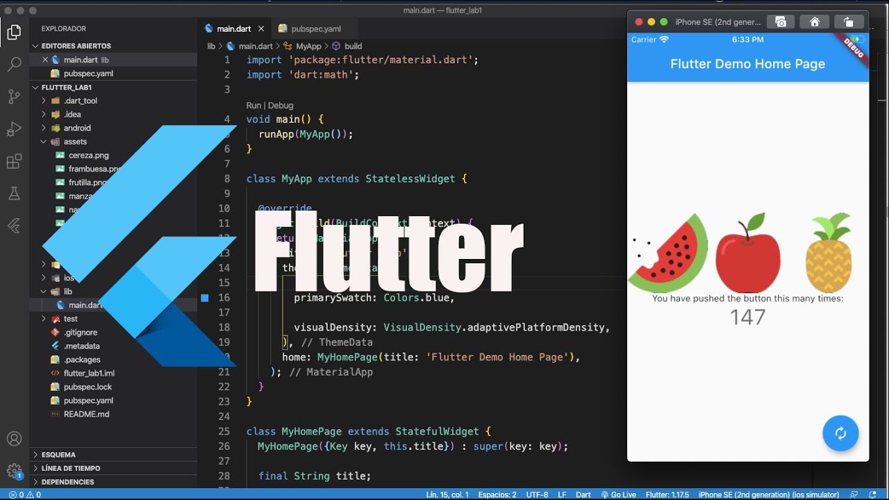 Flutter Introducción De Aplicaciones Móviles Youtube