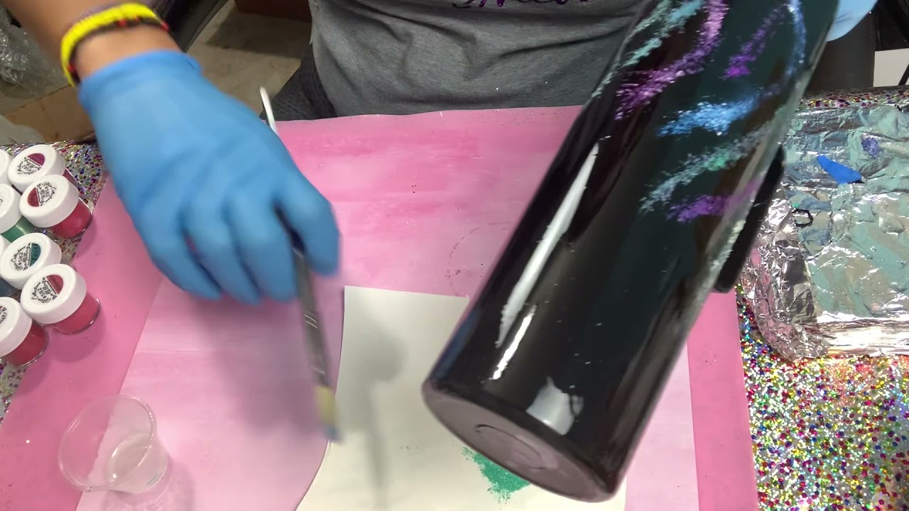 Northern Lights Tumbler using Rainbow Mica & Mica Collection 2 ...