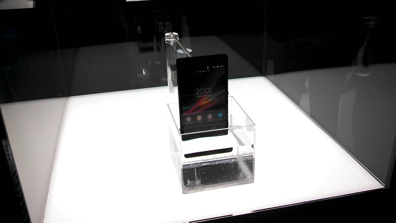 Waterproof Sony Xperia Z - YouTube