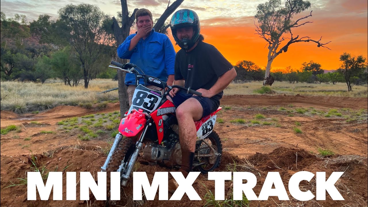 VLOG #56 - PREPPING MINI MX TRACK / SUNSET BURNOUTS - YouTube