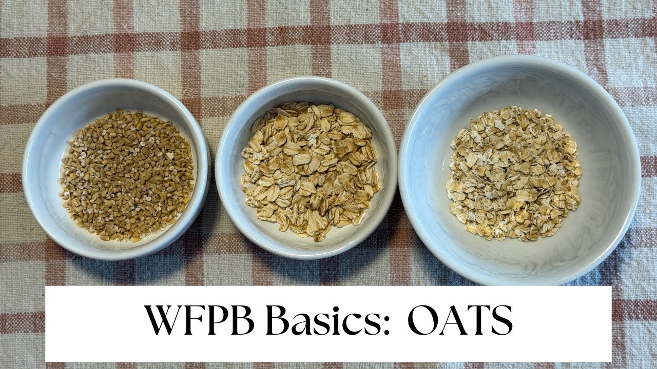 Whole Food Plant Based (WFPB) Basics: Oats | Savory Oatmeal Recipe ...