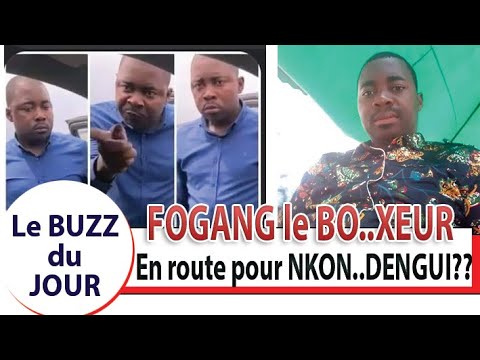le Buzz du jour...Le BO..XEUR BRICE FOGANG en route pour NKO..DENGUI ...