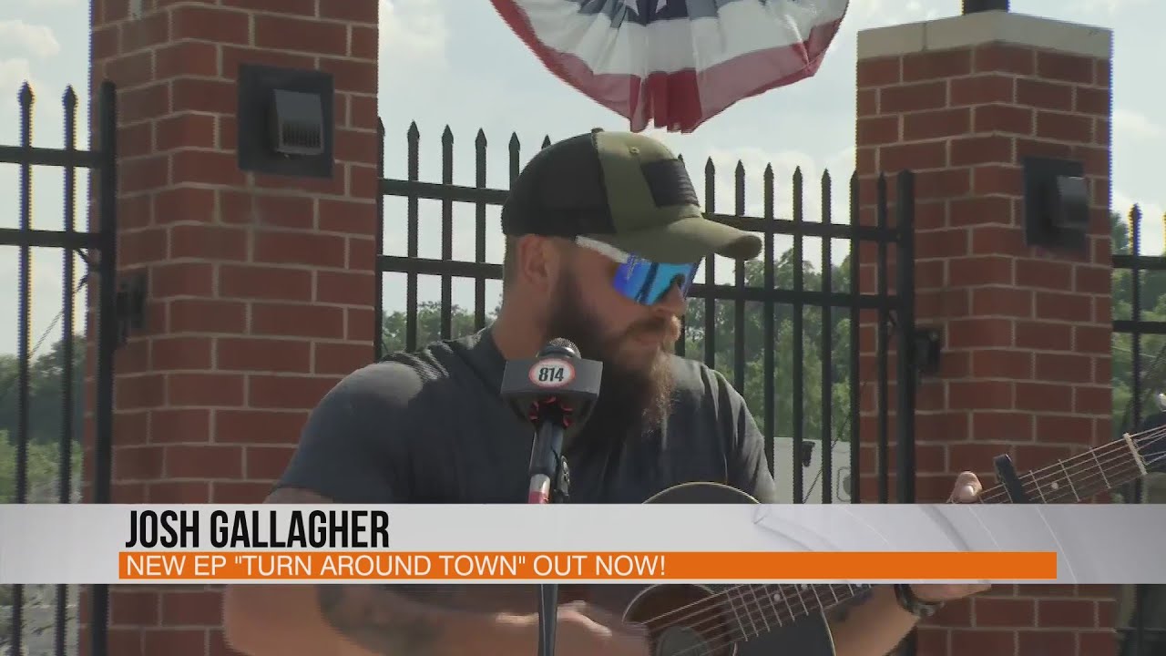 Josh Gallagher plays his new EP "Turn Around Town" - YouTube