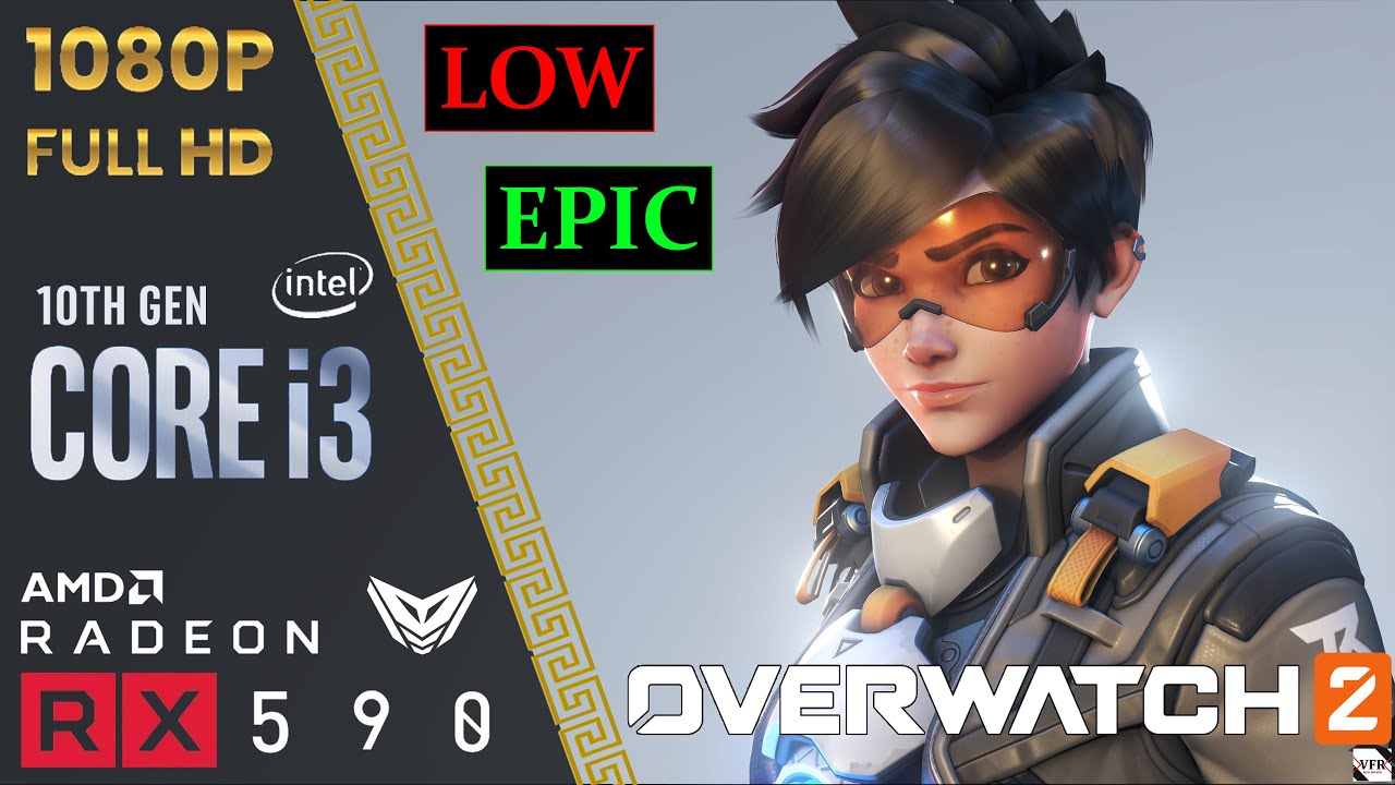 Overwatch 2 - I3 10100F │ RX 590 8GB │ 16GB RAM [ LOW / EPIC ] [ 1080p ...