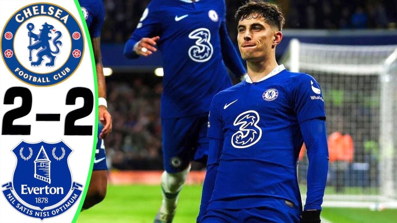 Chelsea 2-2 Everton: Ellis Simms scores first Toffees goal to claim ...