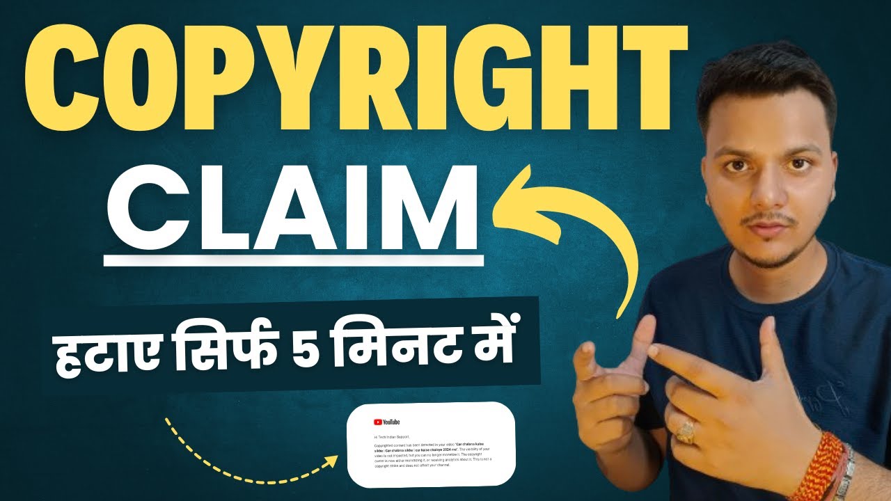 How to Remove Copyright Claim on Video In YouTube | Copyright Claim ...