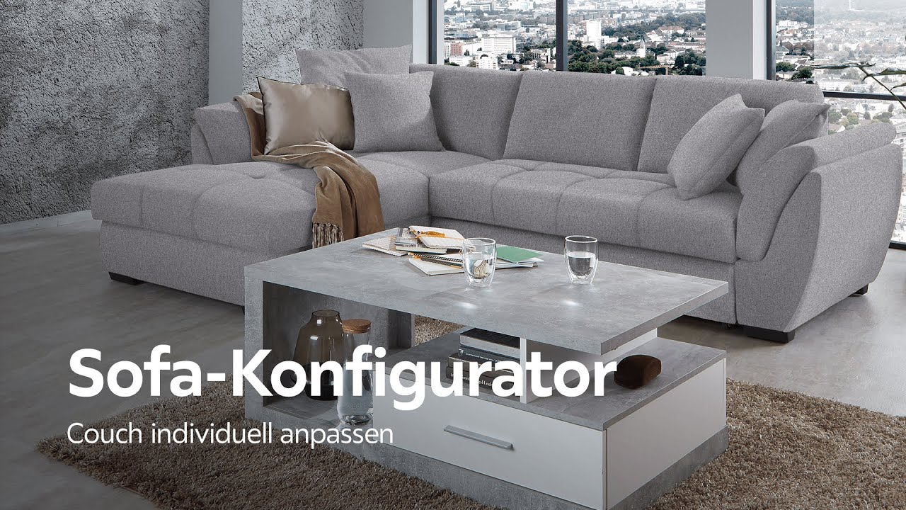 Sofa-Konfigurator - Möbelix - YouTube