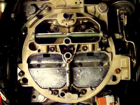 #1901 Edelbrock Quadrajet Stage "2" - YouTube