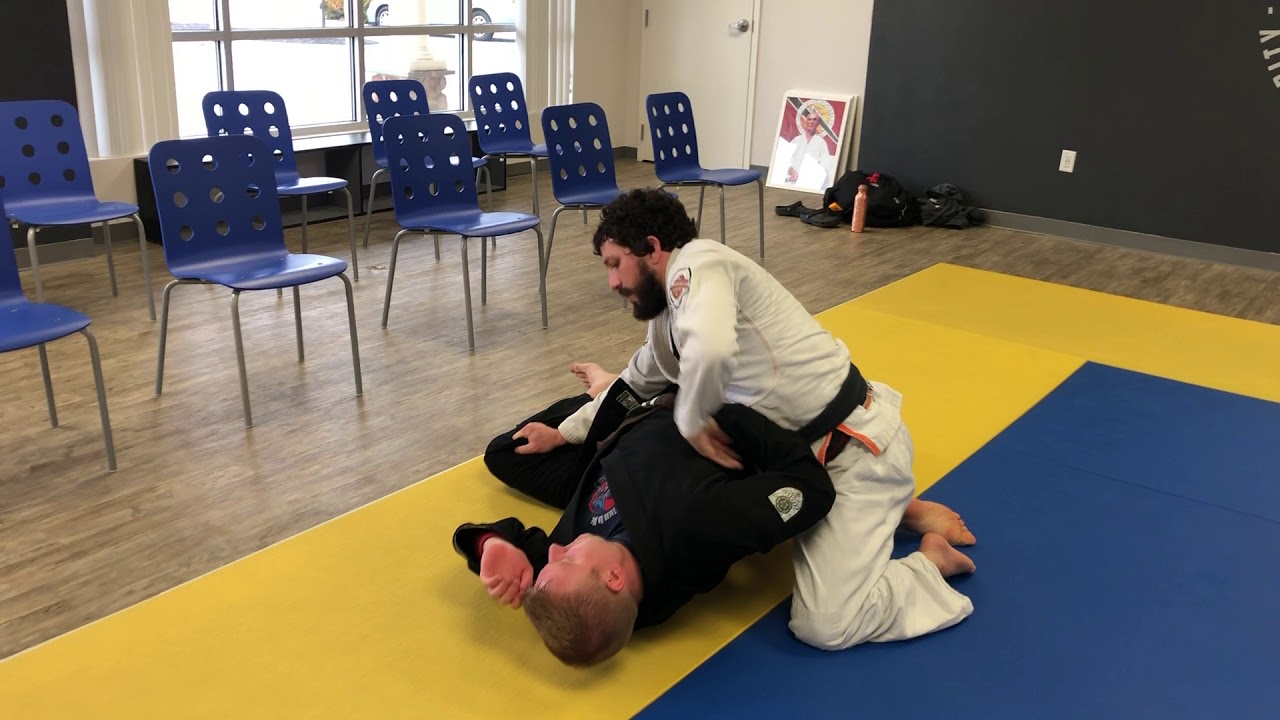 Knee Shield Sweep: Rolling your Opponent - YouTube