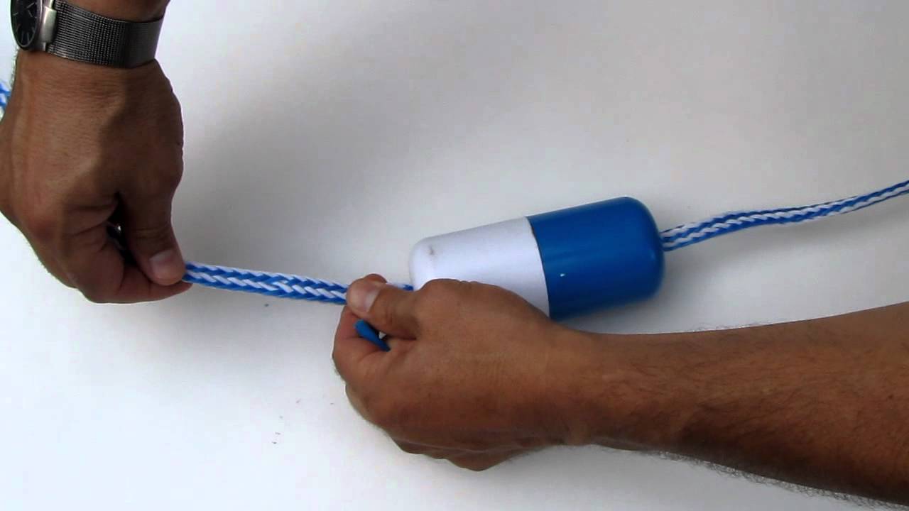 How To Adjust Floats on Your FibroPool Floating Safety Rope - YouTube