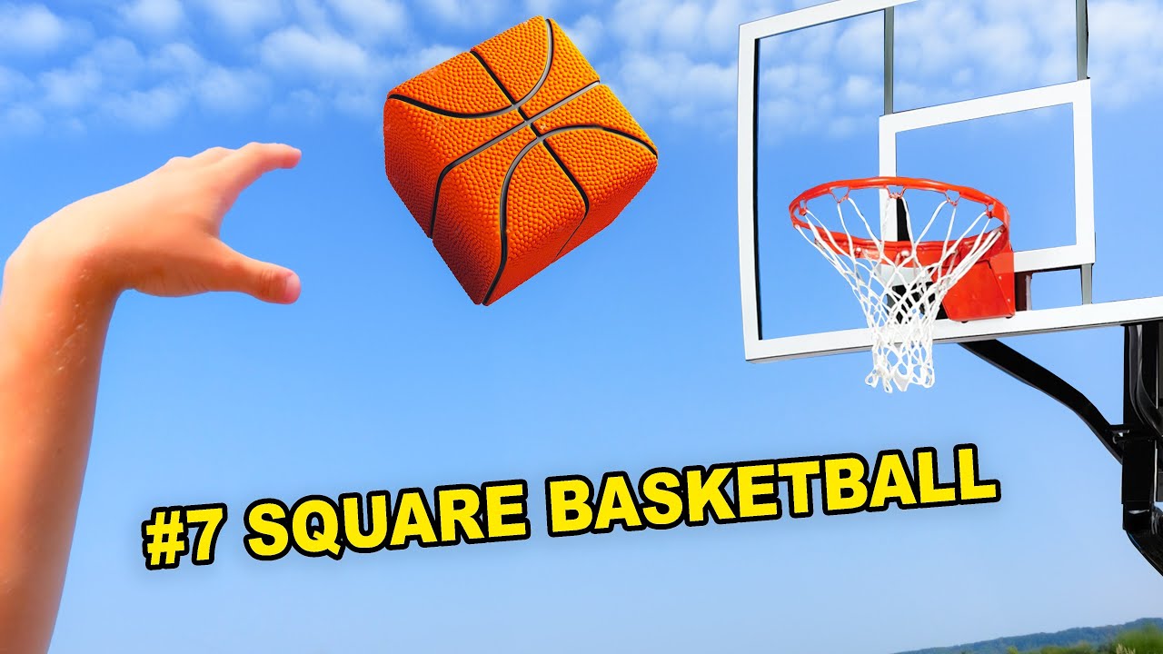 I Tried Ridiculous ways people play Basketball! - YouTube